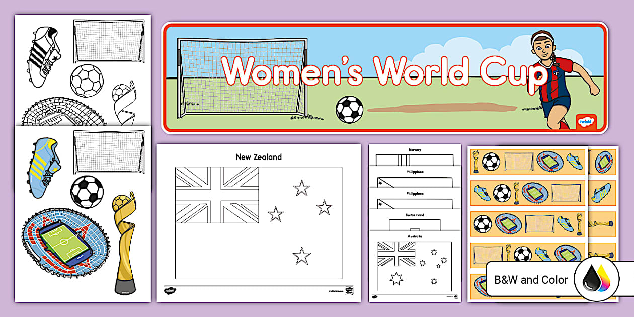 Women's World Cup Bulletin Board Pack (teacher made)