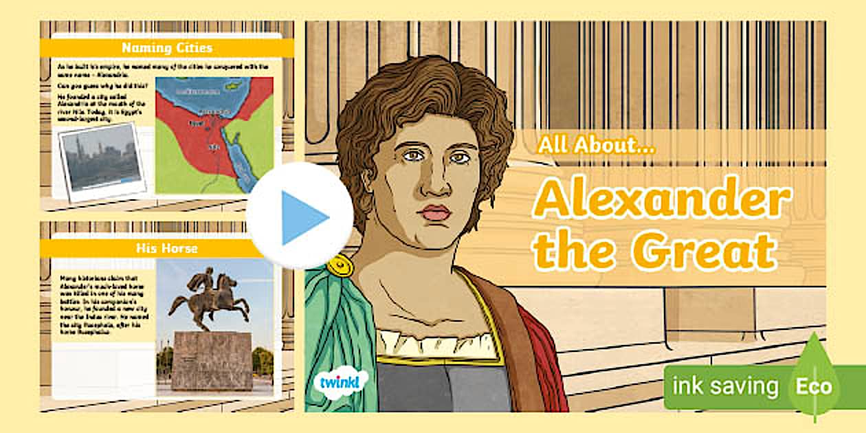 All About Alexander the Great PowerPoint (teacher made)
