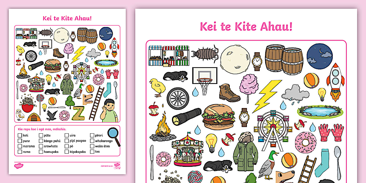 Kei te Kite Ahau! (teacher made) - Twinkl