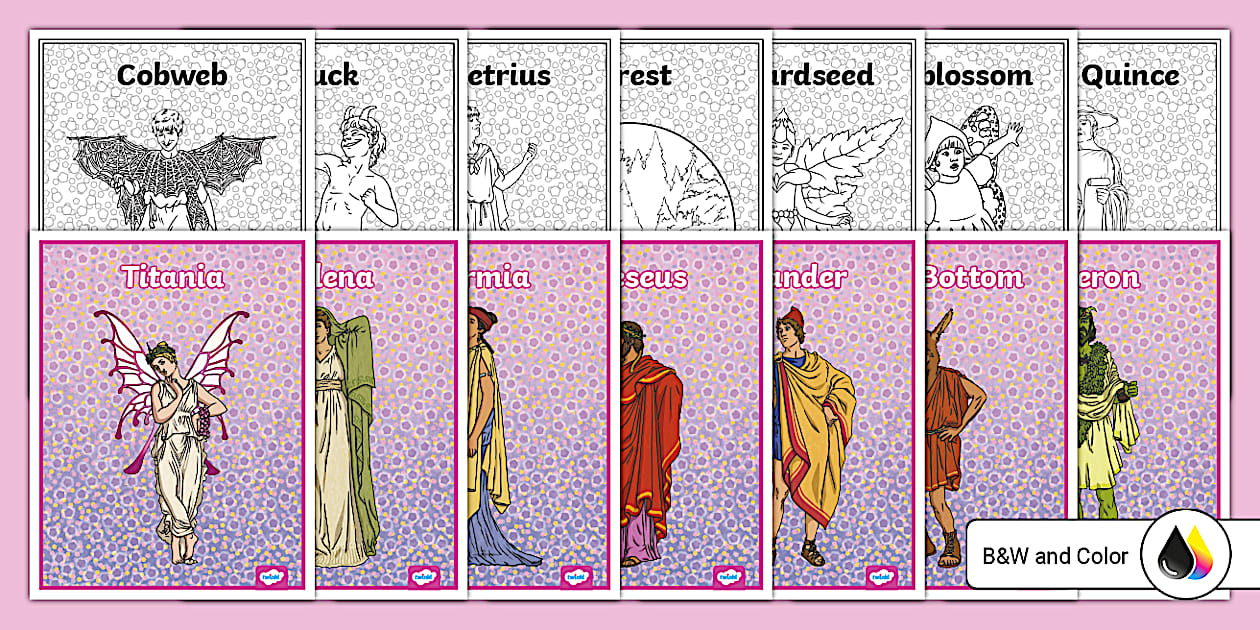 A Midsummer Night's Dream by William Shakespeare Posters