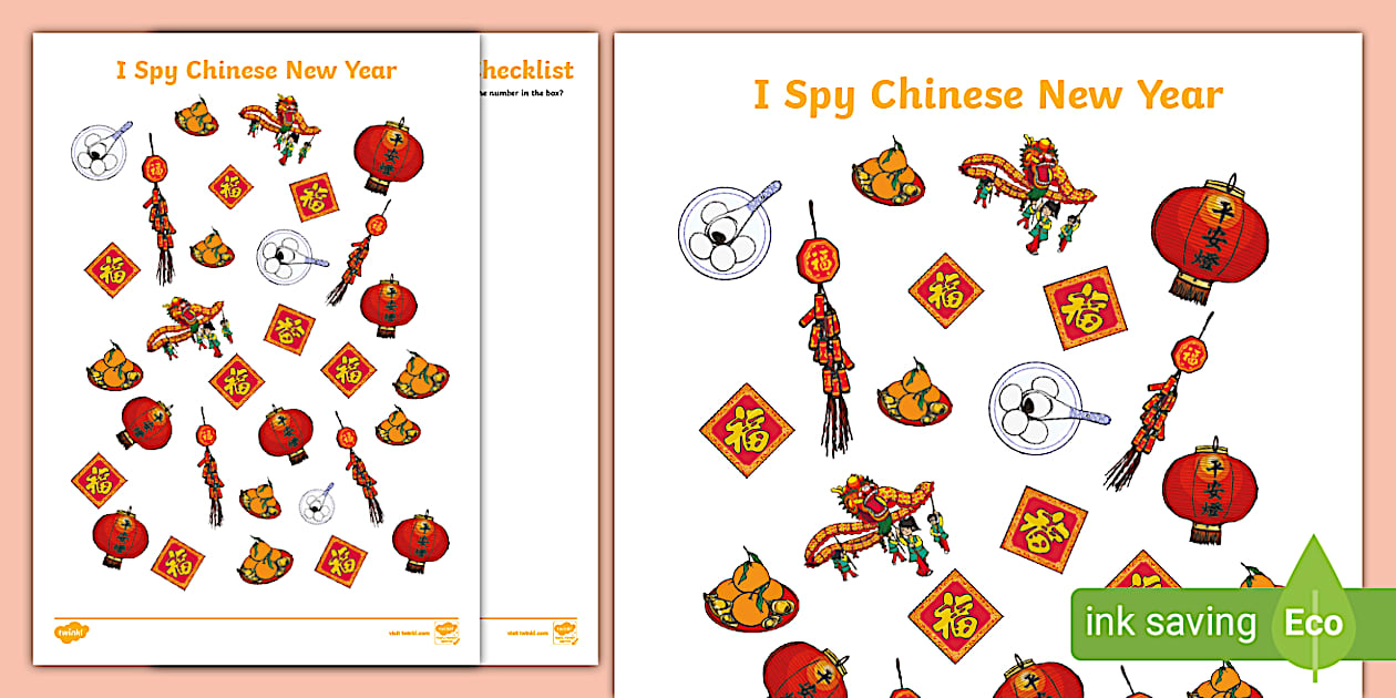 I Spy Chinese New Year