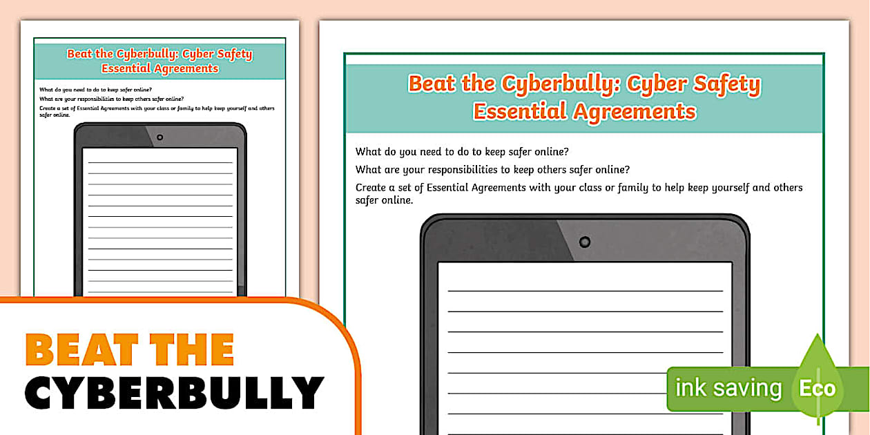 Beat the Cyberbully: Cyber Safety Essential Agreements