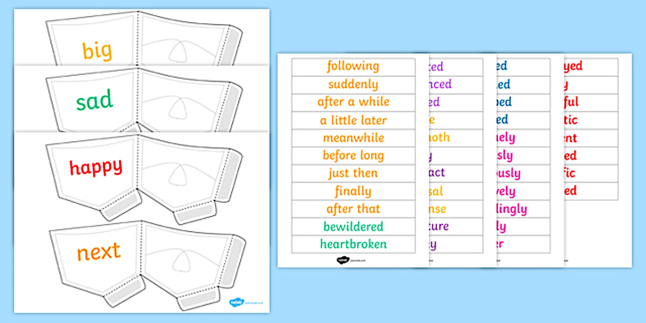 Ready Made Interesting Words Display Pack (teacher made)