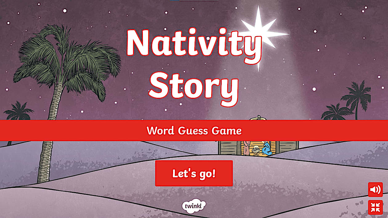 Nativity Story Word Guess