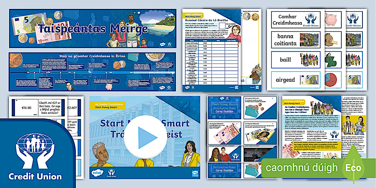 Start Money Smart Pack 3rd/4th Class Gaeilge