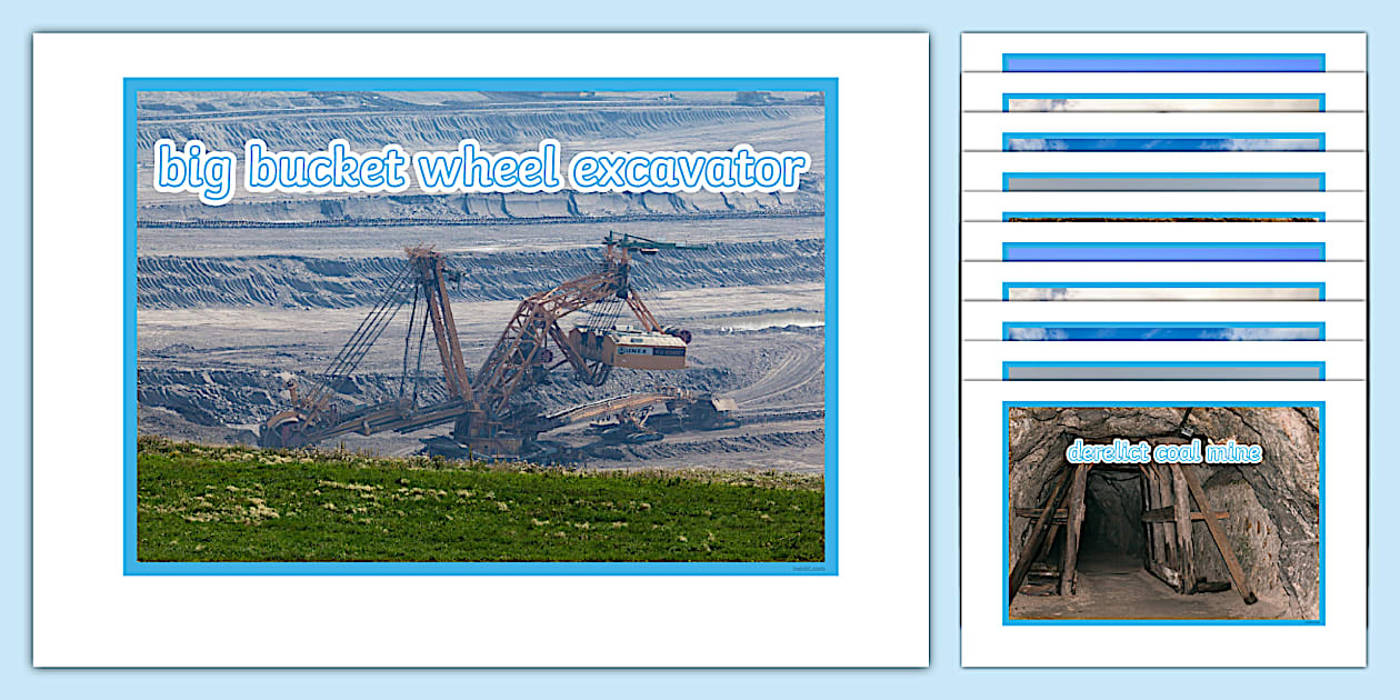 The History of Coal Mining in Britain Display Photo Pack