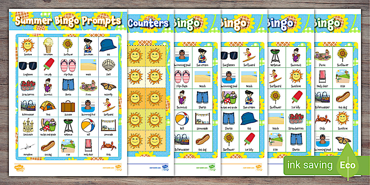 Summer Bingo | Twinkl Party (teacher made) - Twinkl