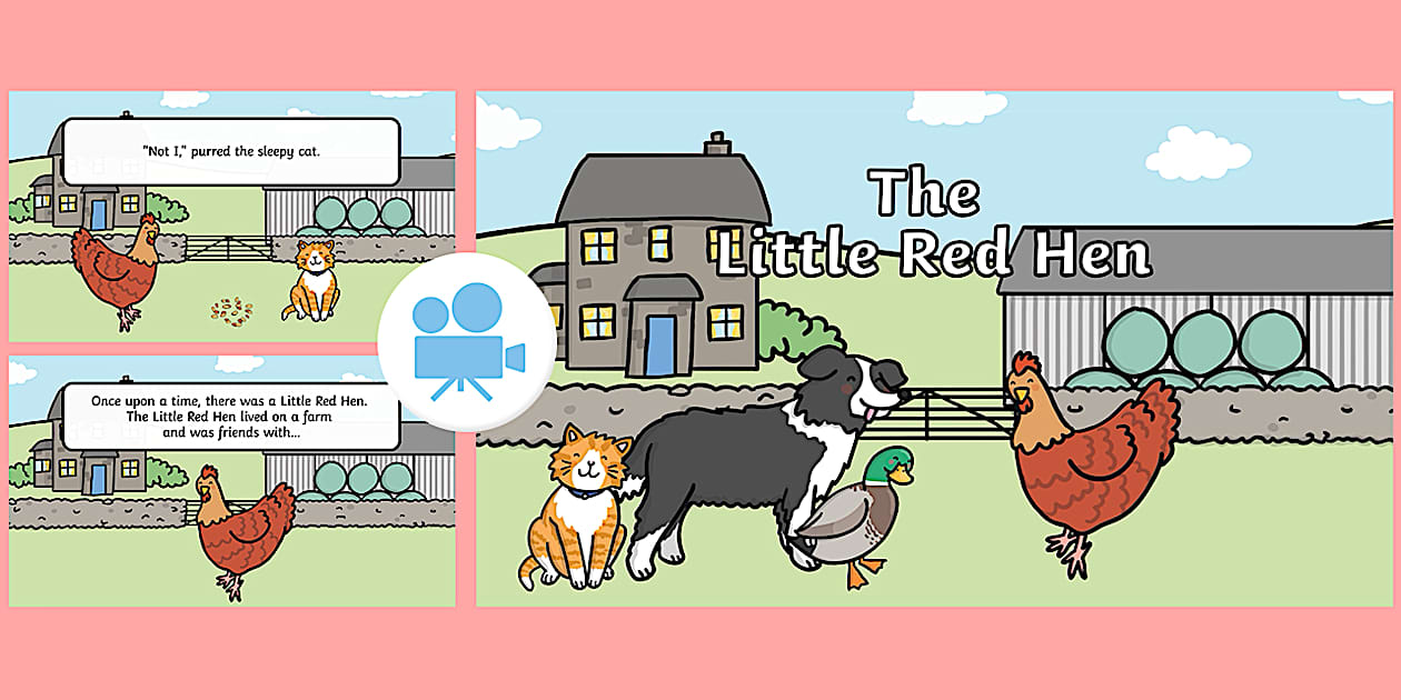 Little Red Hen Animation | Twinkl Go! (teacher made)