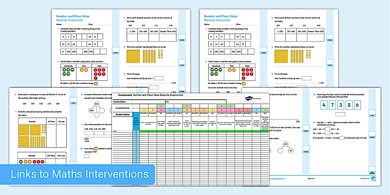👉 Place Value Diagnostic Assessment | Twinkl | Maths | Year 4