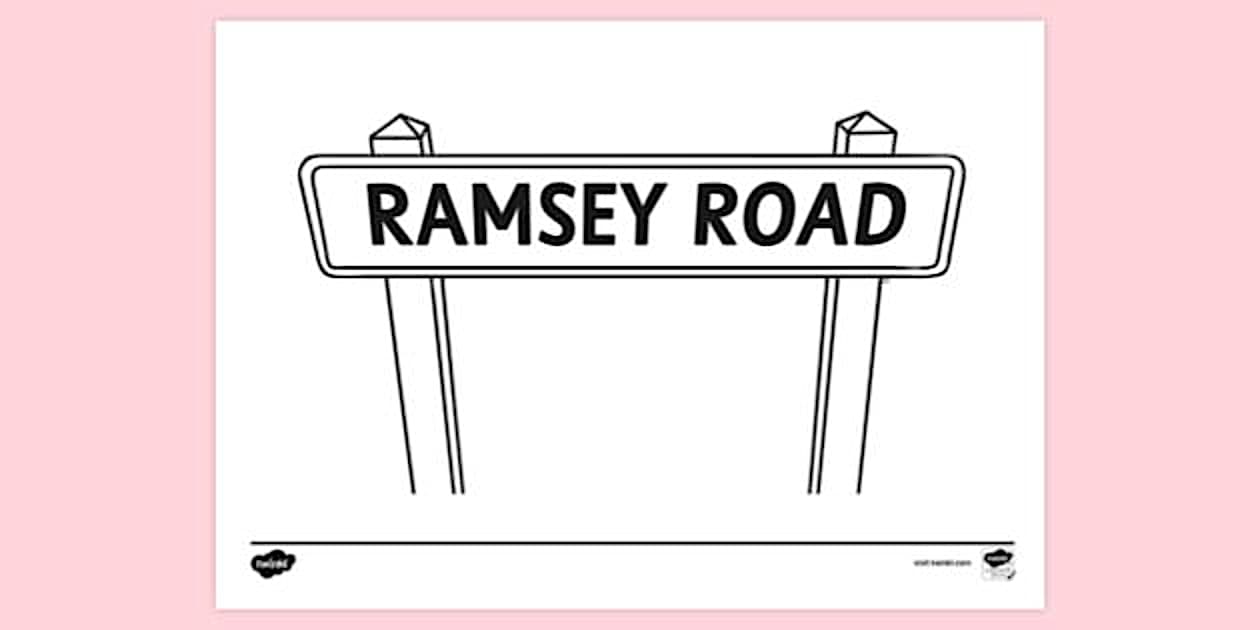 Road Sign Colouring | Colouring Sheets (teacher made)
