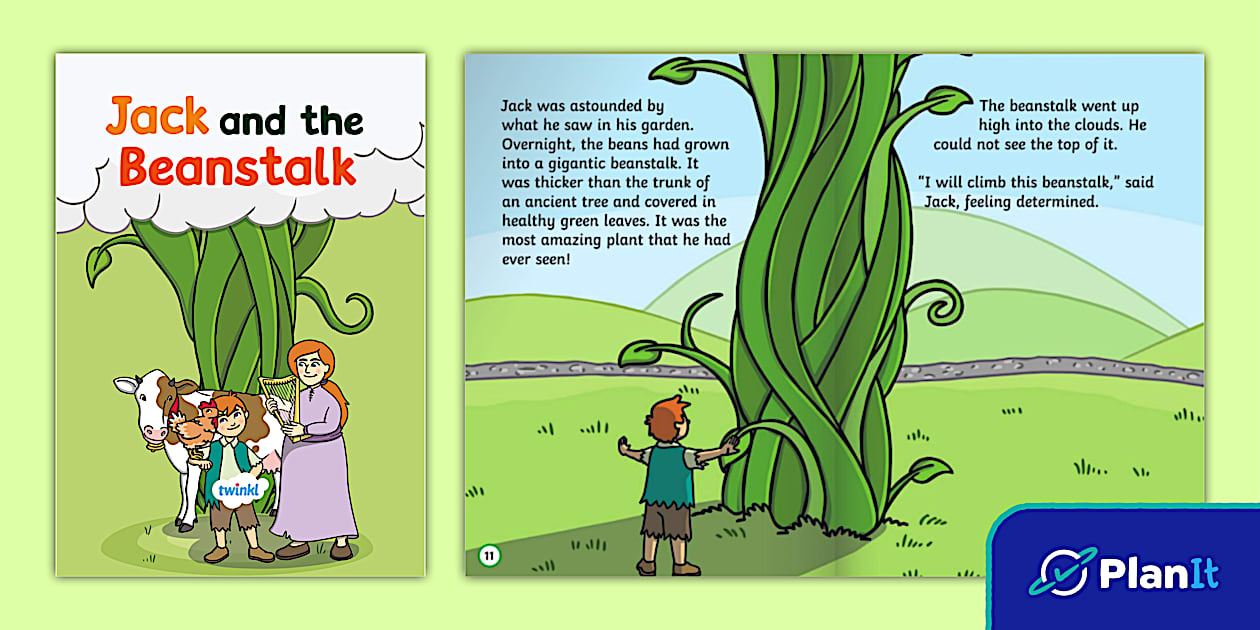 Year 2 Jack and the Beanstalk: eBook (teacher made) - Twinkl