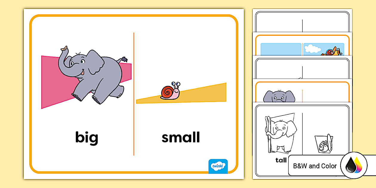 Let's Spot the Opposites! Posters (teacher made) - Twinkl