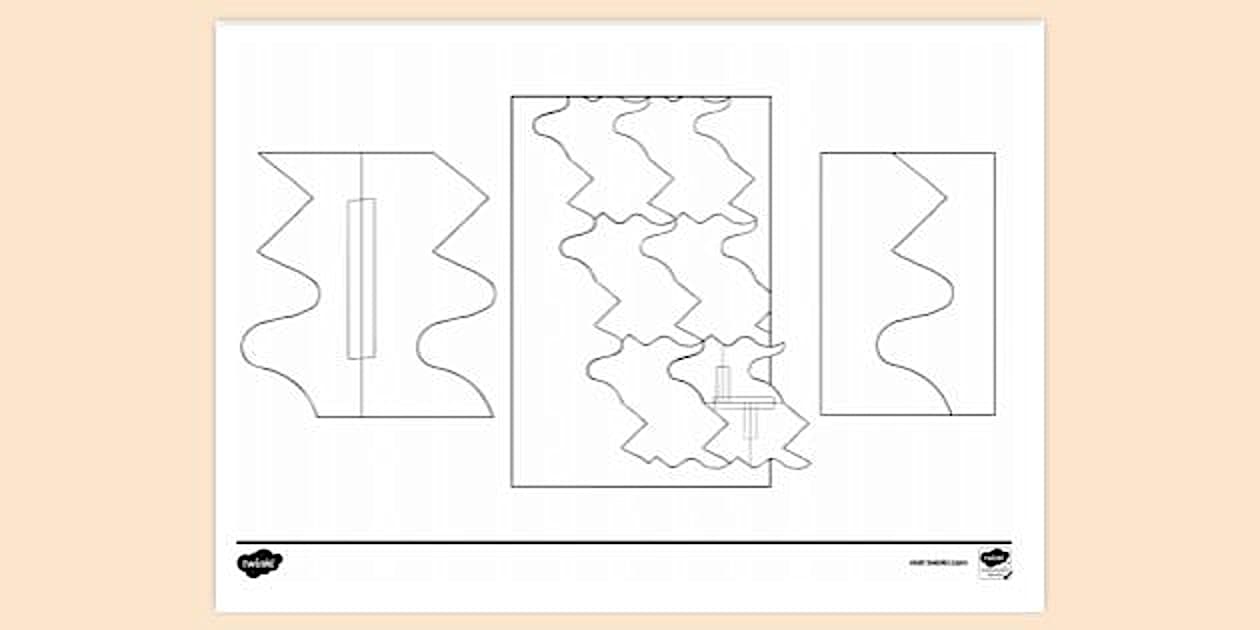 Escher Colouring | Colouring Sheets (teacher made) - Twinkl