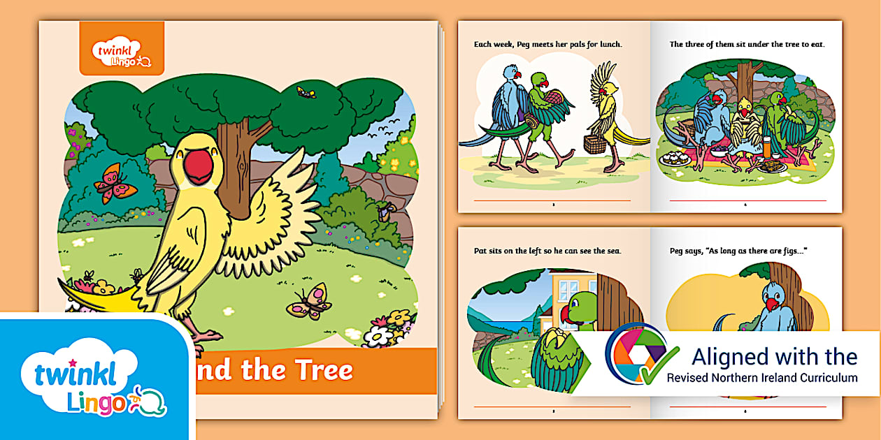 Pip and the Tree Phase 2 'ee' Sound Story (teacher made)