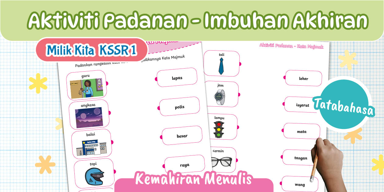 Aktiviti Padanan - Kata Majmuk