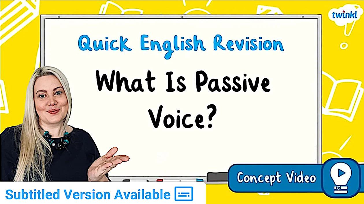 What Is Passive Voice? | KS2 English Concept Video