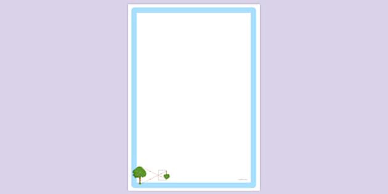 Pinhole Camera Page Border | Page Borders | Twinkl