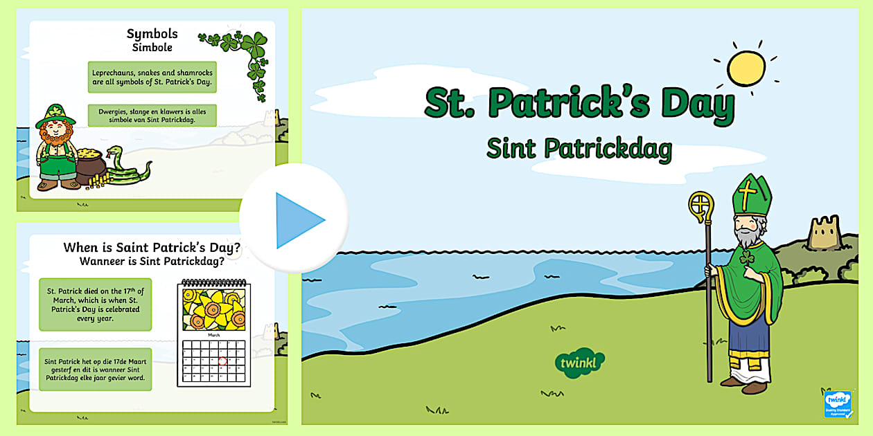 When Is St. Patrick's Day? PowerPoint English/Afrikaans