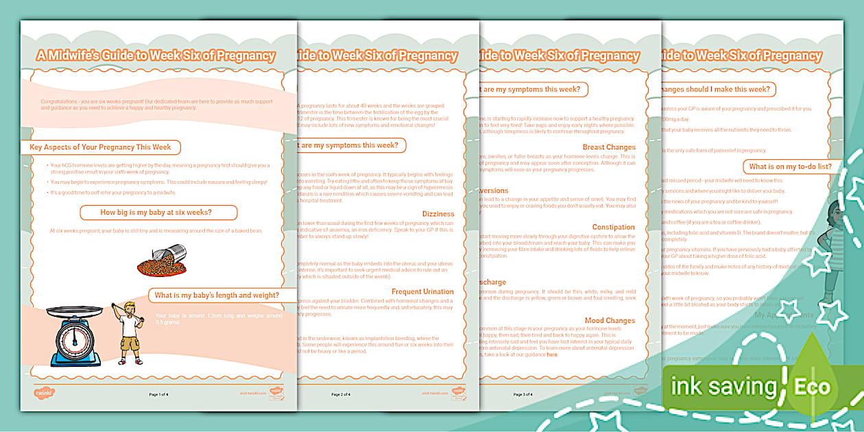 A Midwife's Guide to Week Six of Pregnancy