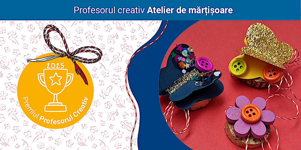 FREE! - Mărțișor în zbor Stan Anca Profesorul creativ mărțișoare