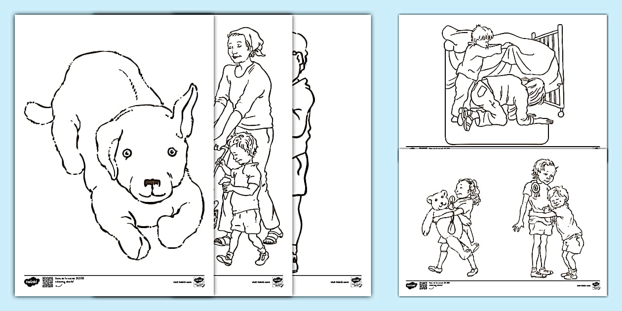 Colouring Sheets to Support Teaching on Dogger - Twinkl