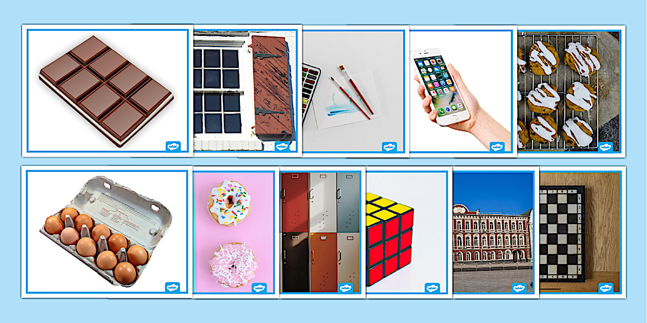 Real-World Photos of Math Arrays (teacher made) - Twinkl