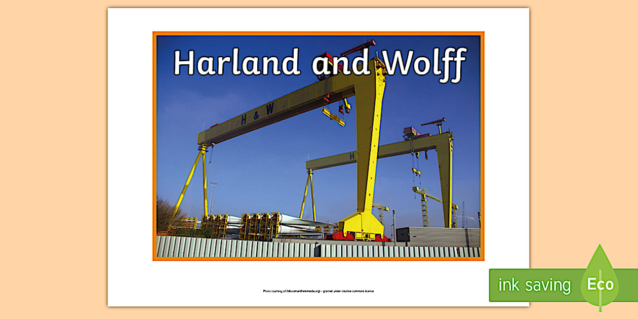 Harland and Wolff Display Photos - Harland & Wolff Belfast shipbuilders ...
