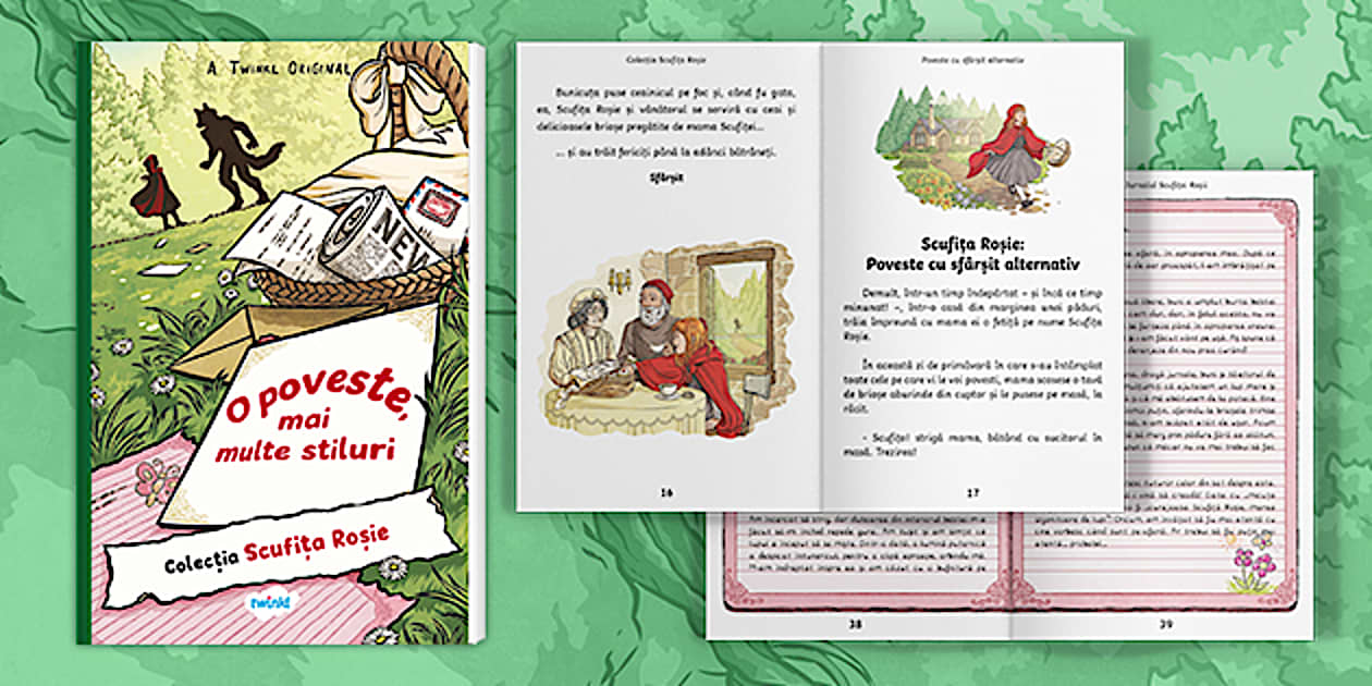 O poveste, mai multe stiluri; Colecția Scufița Roșie - Ebook