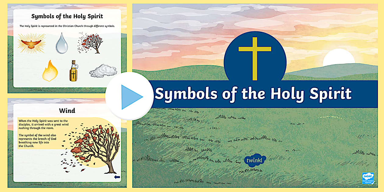 KS2 Symbols of the Holy Spirit Information PowerPoint