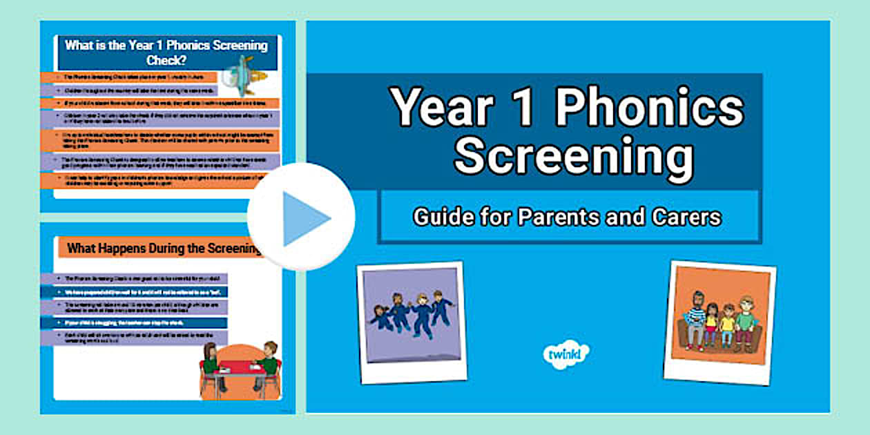 Twinkl Phonics Year 1 Phonics Screening PowerPoint - Twinkl