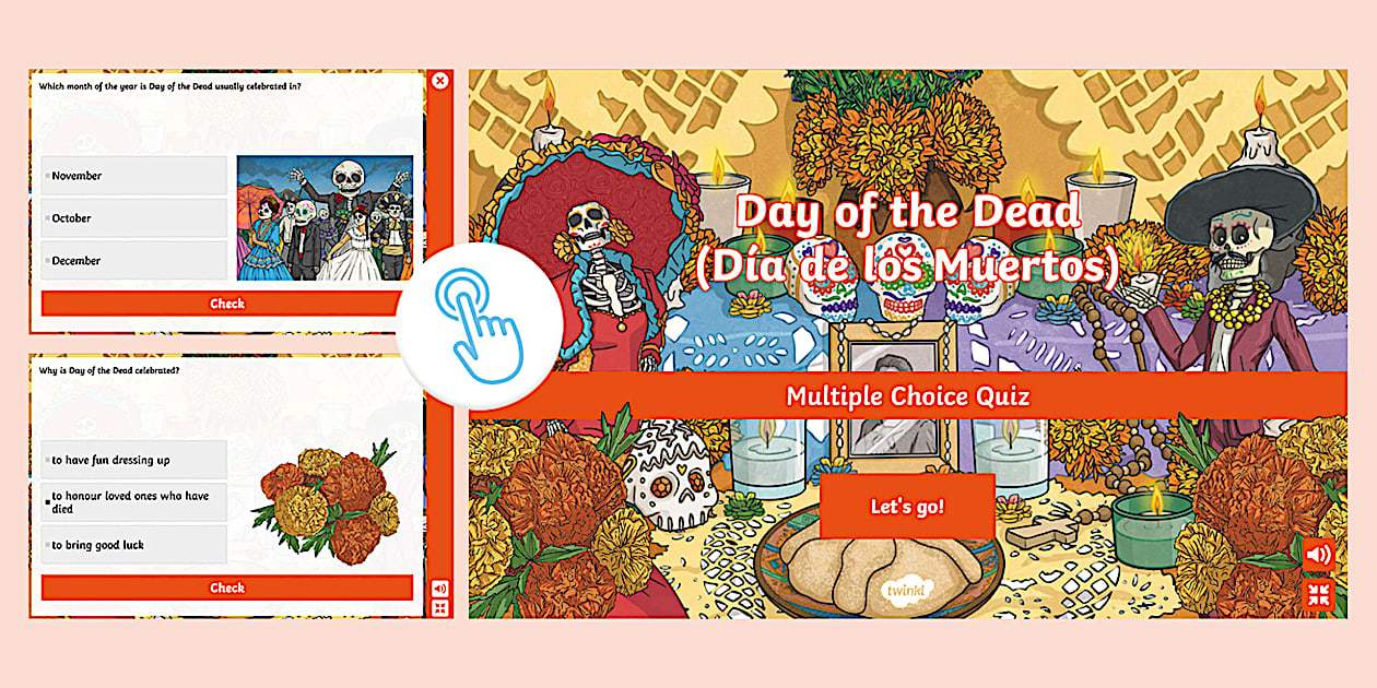 Day of the Dead Interactive Quiz - Twinkl - KS2 - Twinkl