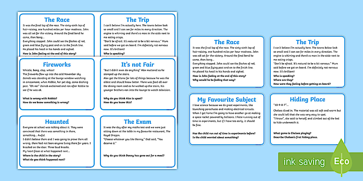 SA Inference Challenge Cards (teacher made) - Twinkl