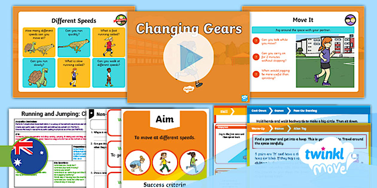 Move Y1 Multi-Skills: Running and Jumping L1: Changing Gears