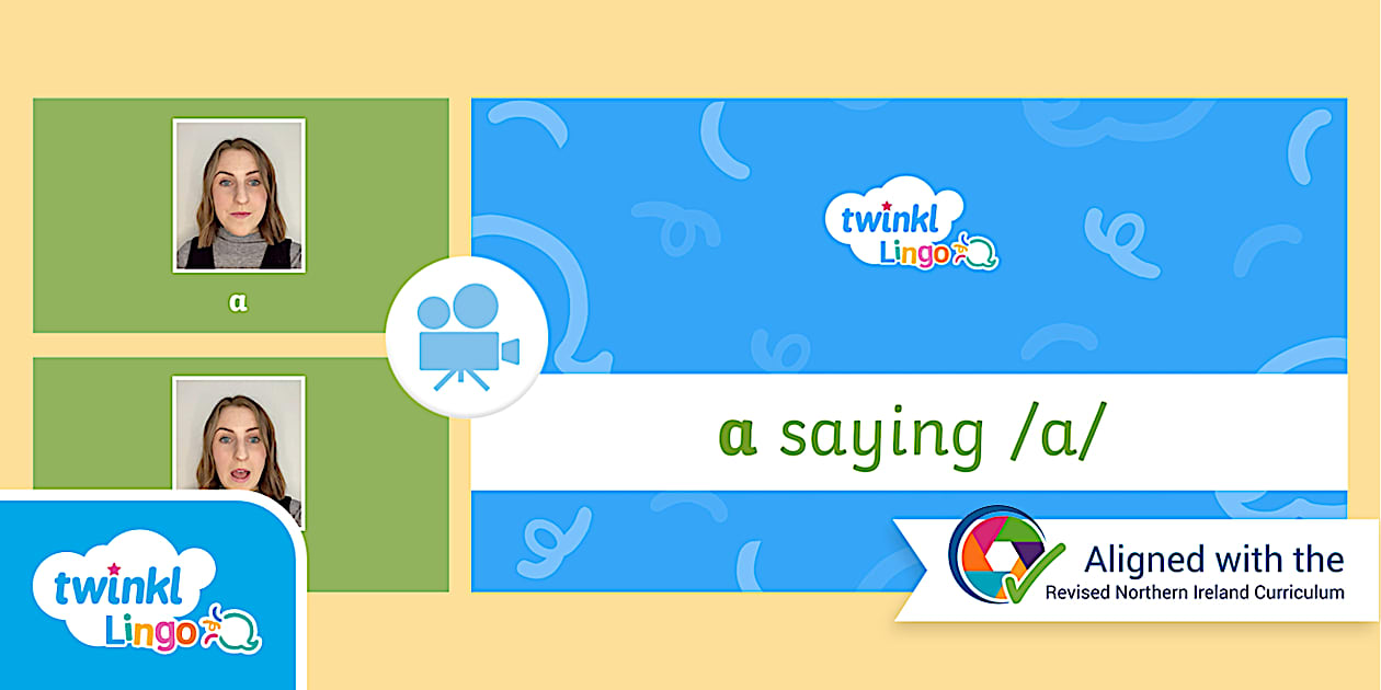 Twinkl Lingo Stage 1: 'a' sound video