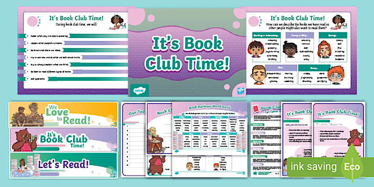 Book Club Time Resource Pack (teacher made) - Twinkl