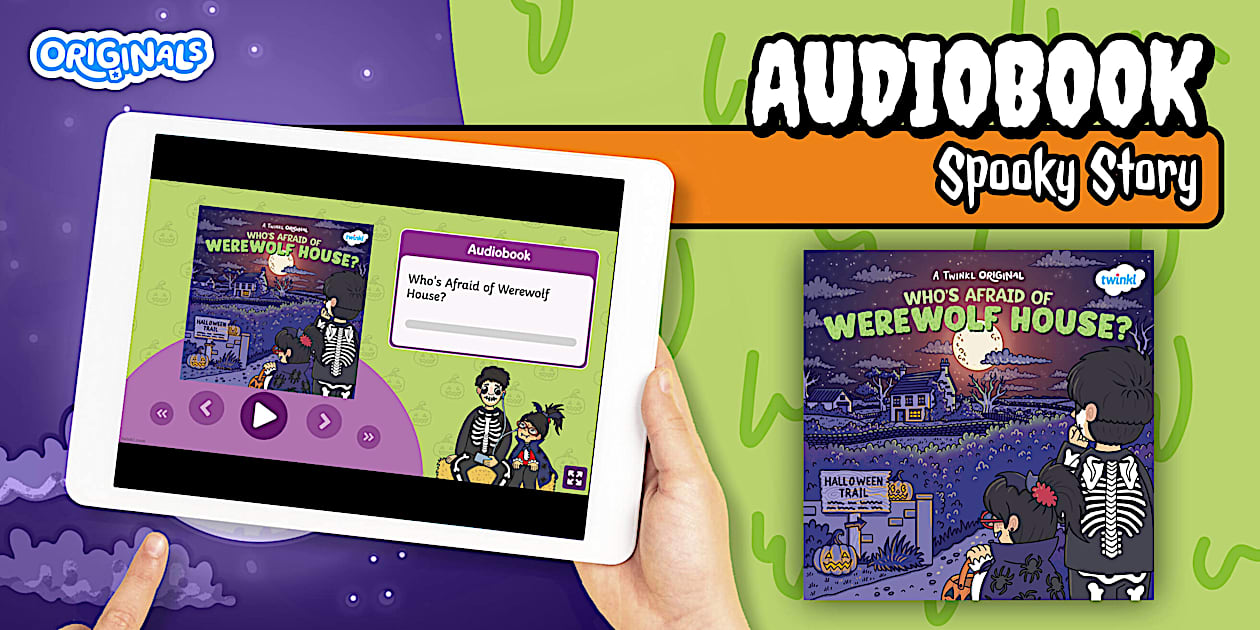 Who's Afraid of Werewolf House? Audiobook (Spooky Story)