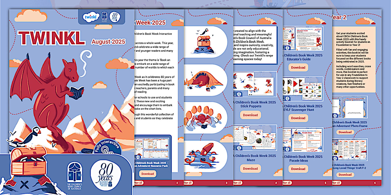 CBCA Children's Book Week 2025 Interactive Inspiration Catalogue