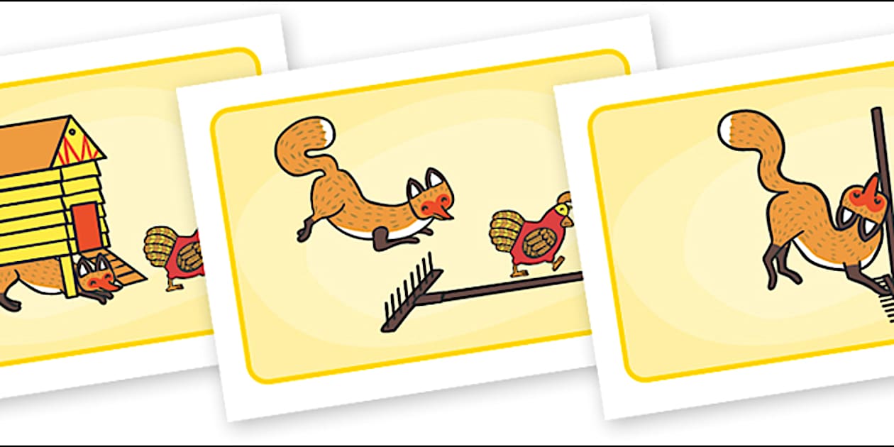 Visual Aids to Support Teaching on Rosie's Walk