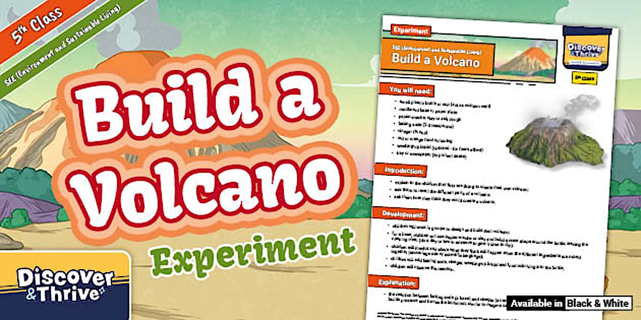 Build a Volcano Experiment