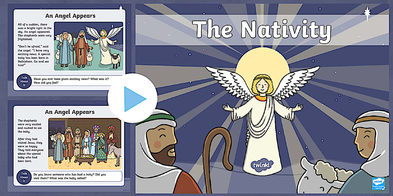 KS1 The Nativity Activity PowerPoint - KS1 (teacher made)