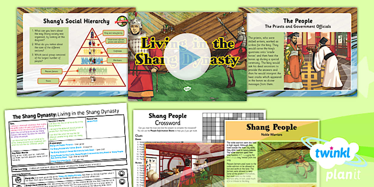Life in the Shang Dynasty - UKS2 Lesson Pack 2 - Twinkl