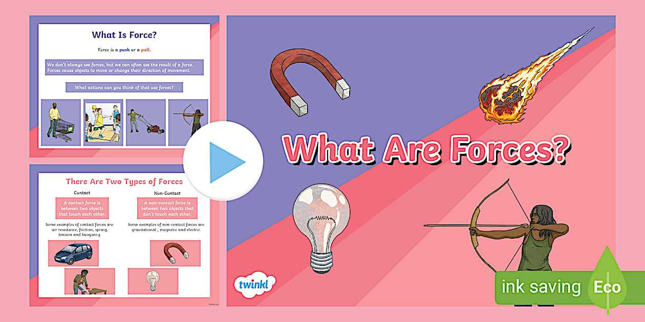 What are Forces? (teacher made) - Twinkl