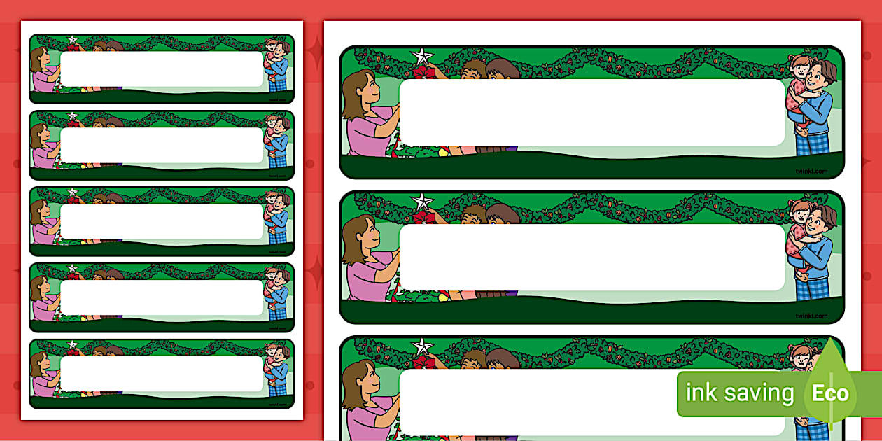 Christmas Themed Editable Gratnells Tray Labels - tray labels