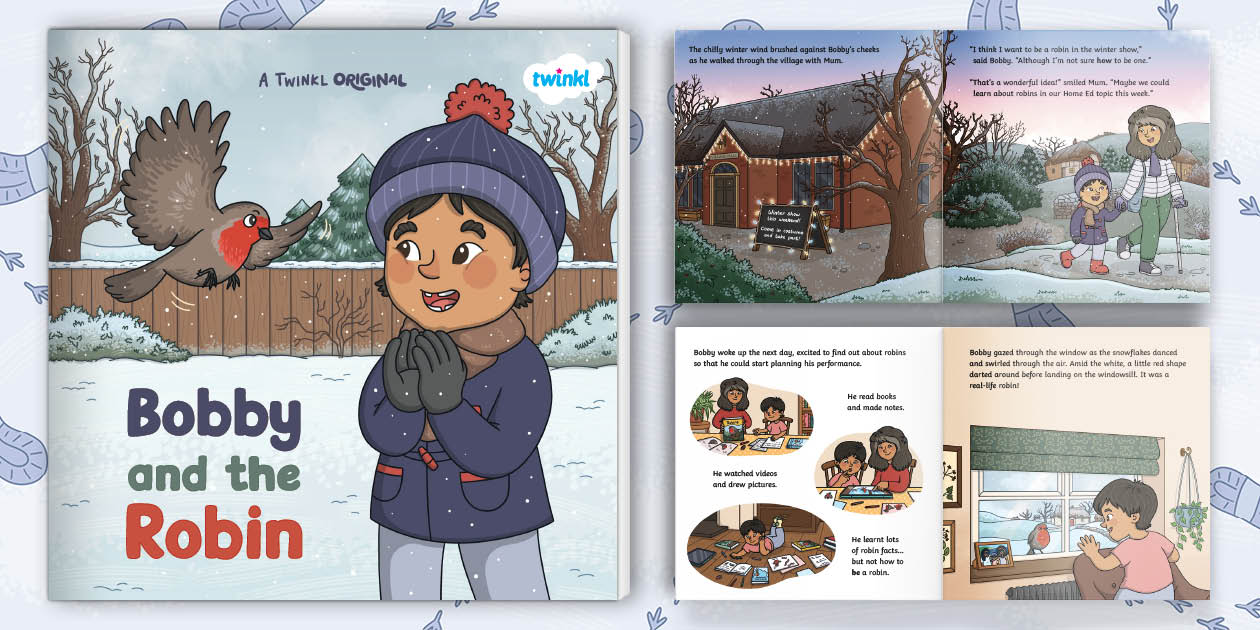 Bobby and the Robin eBook (teacher made) - Twinkl