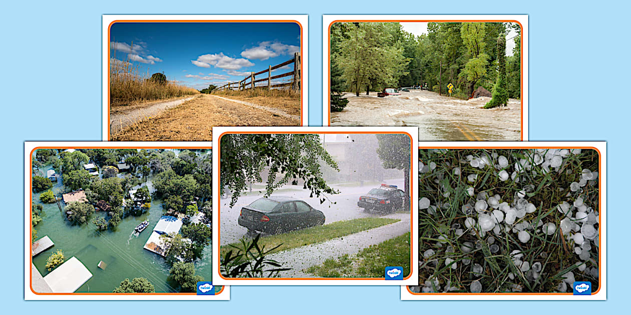 Extreme Weather Photos (teacher made) - Twinkl