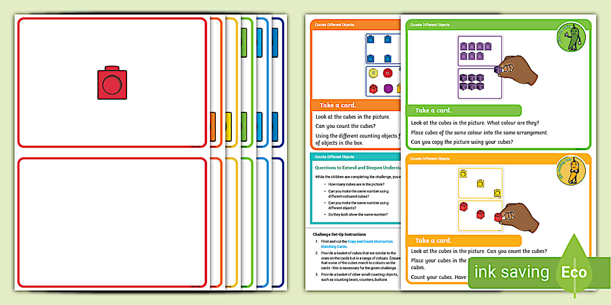 👉 Kindergarten Maths: Counts Different Objects Chilli Challenges