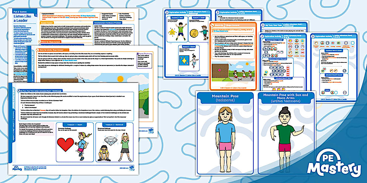 PE Mastery: Reception: Fun & Games: S2: Listen Like a Leader