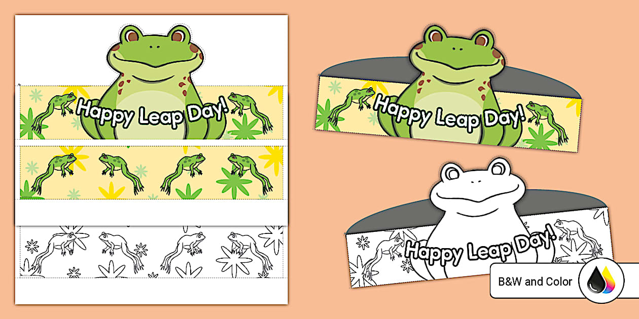 Leap Day Headband for the Leap Year | Twinkl USA