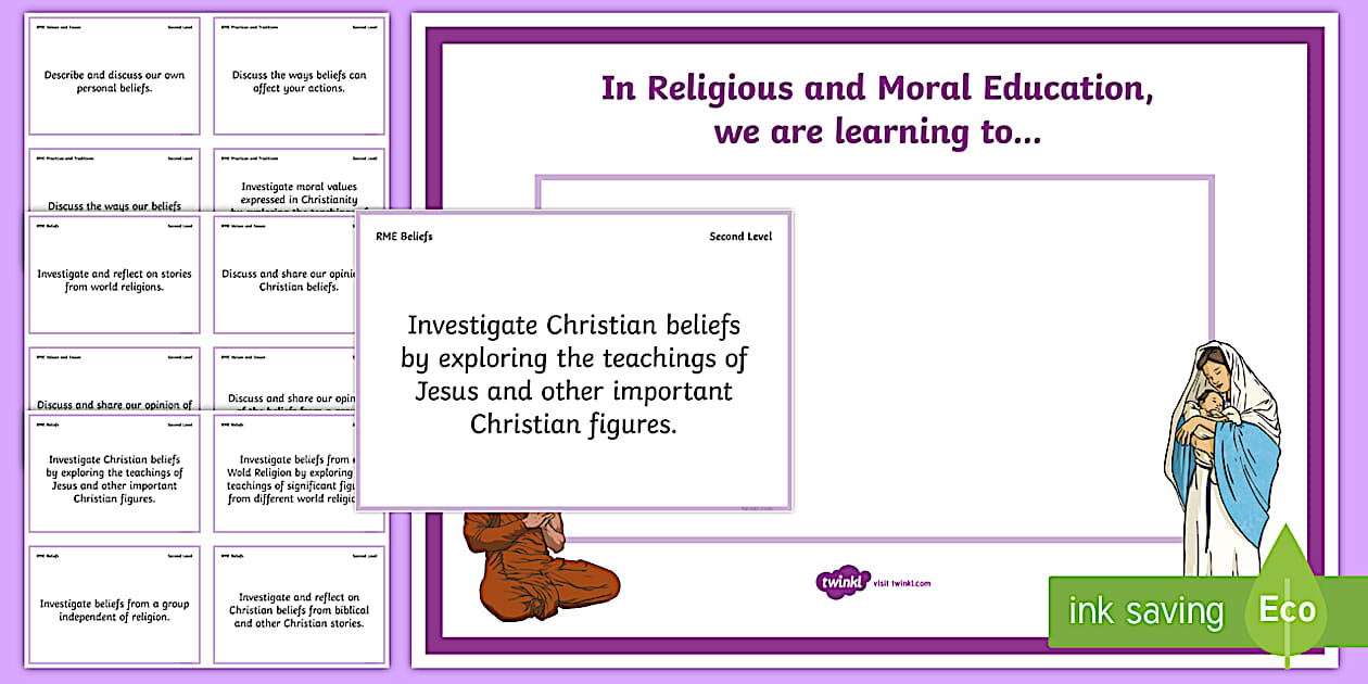 We Are Learning To... Second Level RME Display Posters