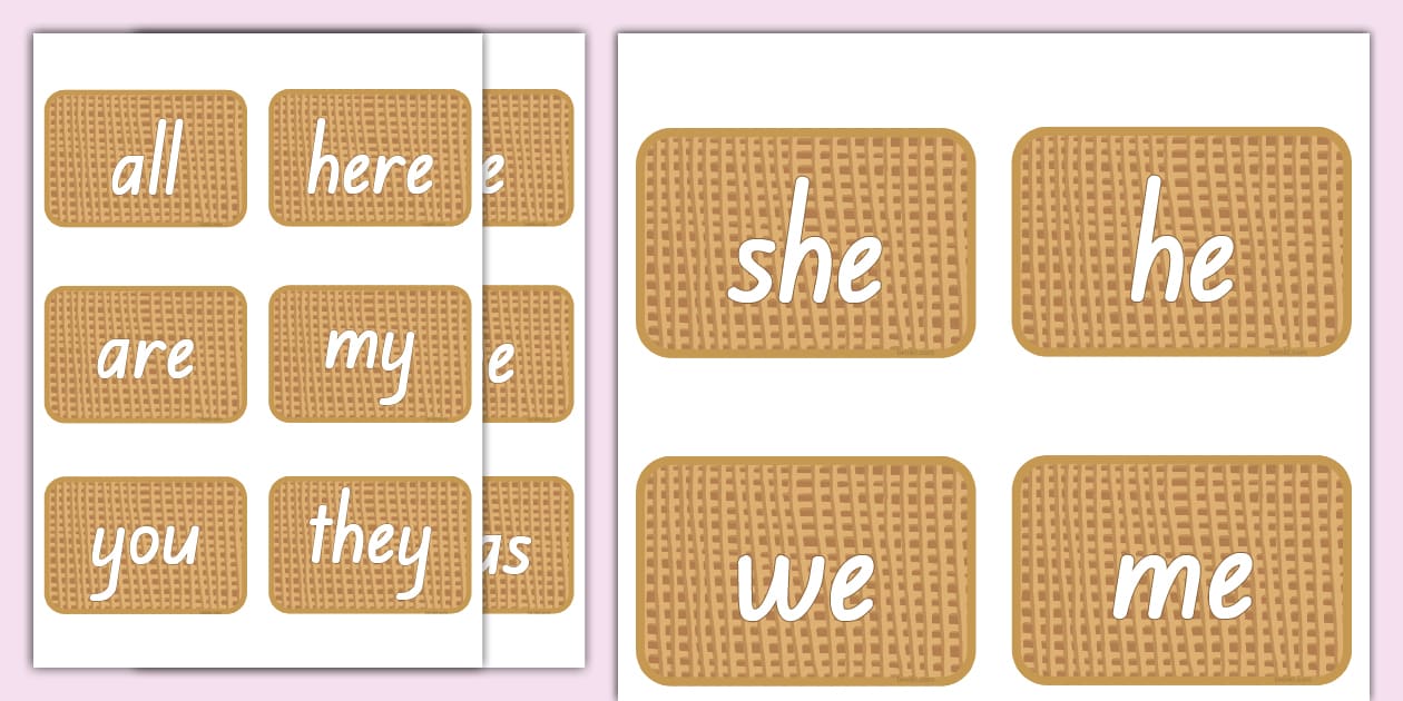 Hessian Themed Level 3 Sight Words Flashcards (teacher made)
